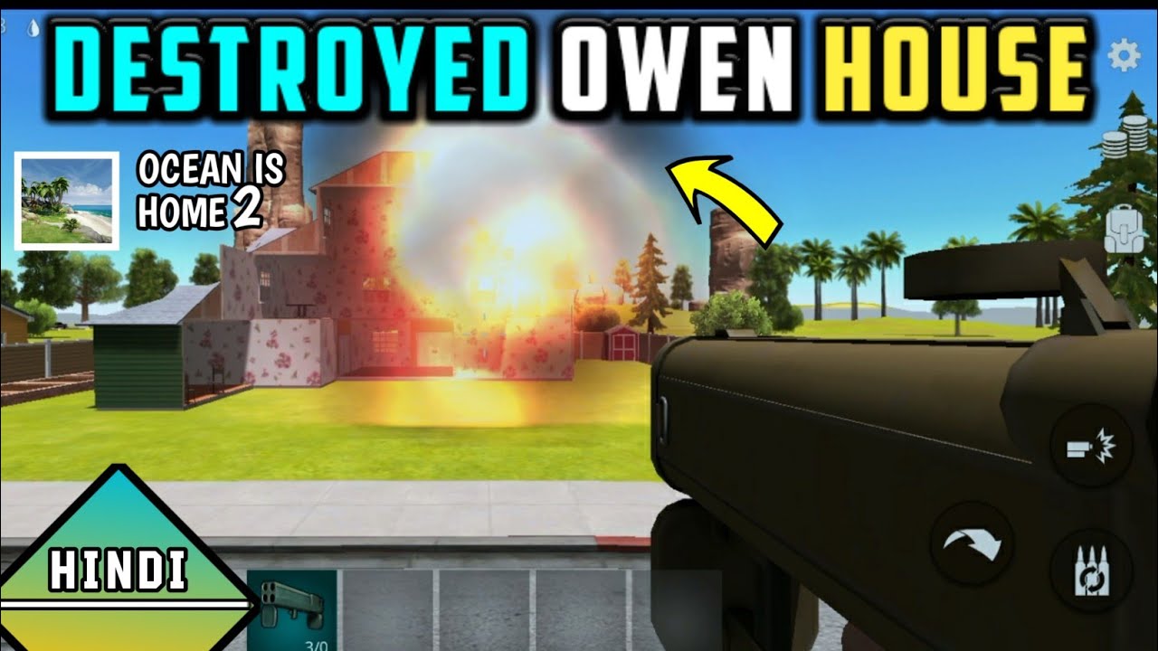 Destroy House Ocean Is Home 2 | Ocean Is Home Island Life Sim Gameplay ...
