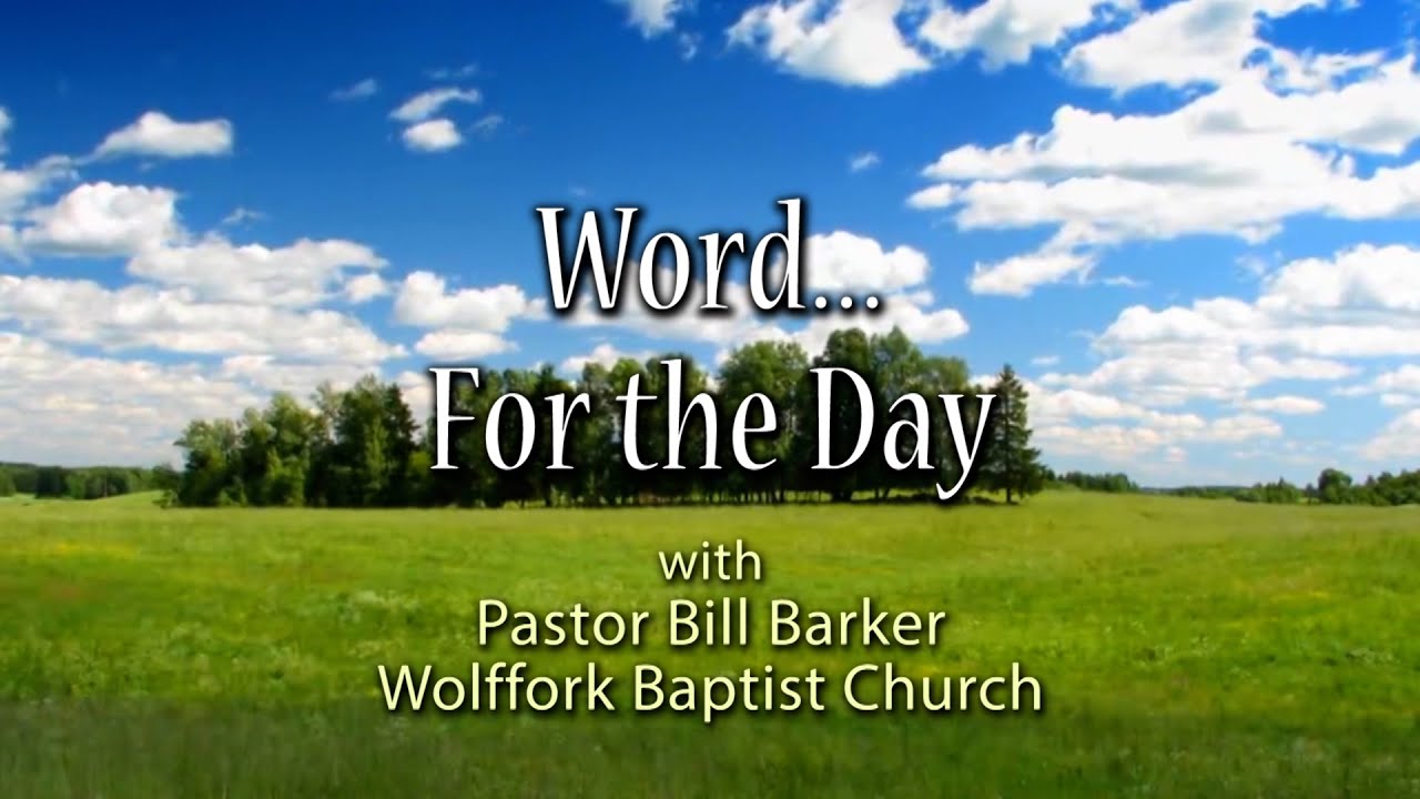 Word for the Day May 06 - YouTube
