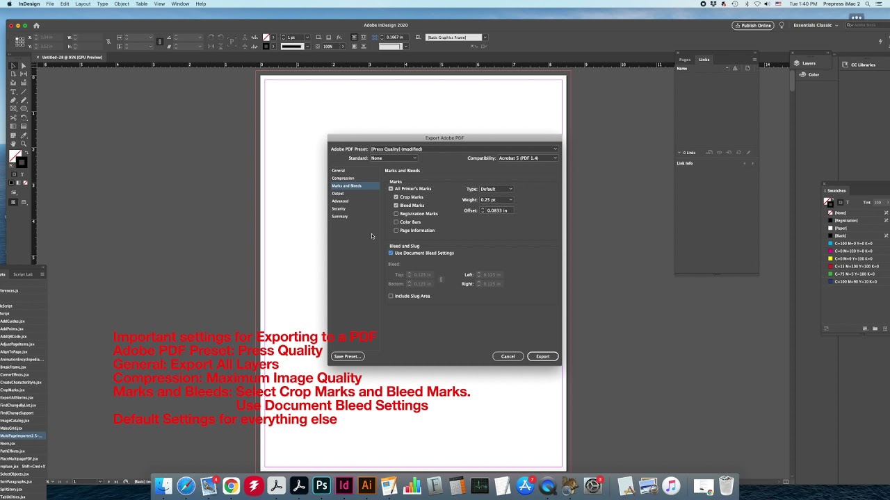 How To Set Up An Adobe InDesign Document And Export To A Pdf File YouTube how-to-set-up-an-adobe-indesign-document-and-export-to-a-pdf-file-youtube