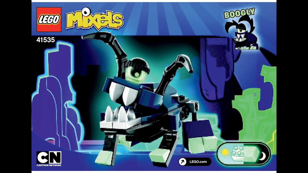 LEGO 41535 Boogly Instructions LEGO MIXELS Series 4 Glowkies - YouTube