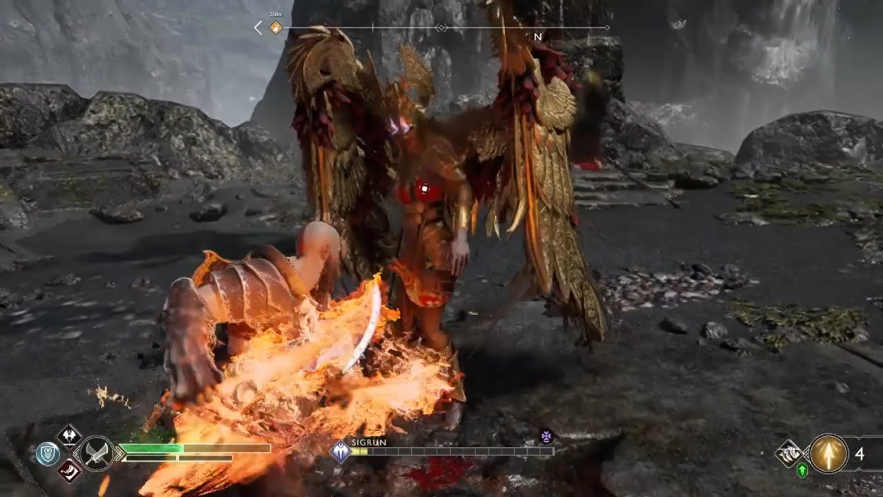 God of War: Valkyrie Queen Sigrun - YouTube