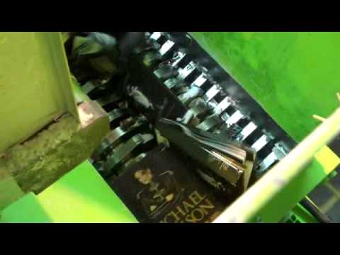 AXO WM1020e Pre Shredding Hard Back Books - YouTube