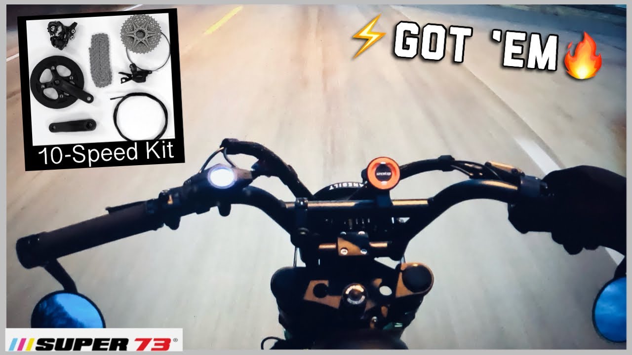 Super73 Drops 10-Speed Kit for R & S2 Models‼️ e-vlog - YouTube