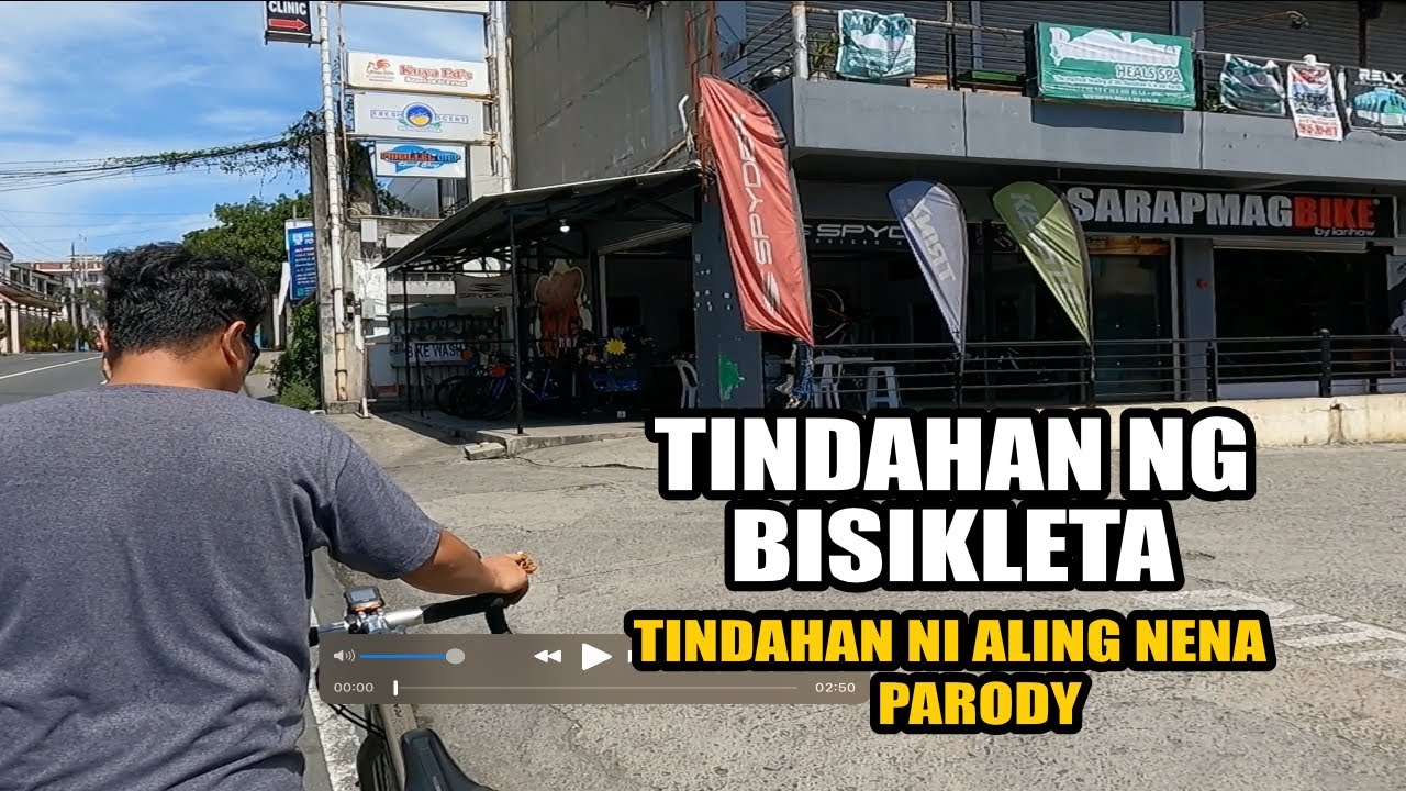 TINDAHAN NG BISIKLETA (Tindahan ni Aling Nena Parody) - YouTube