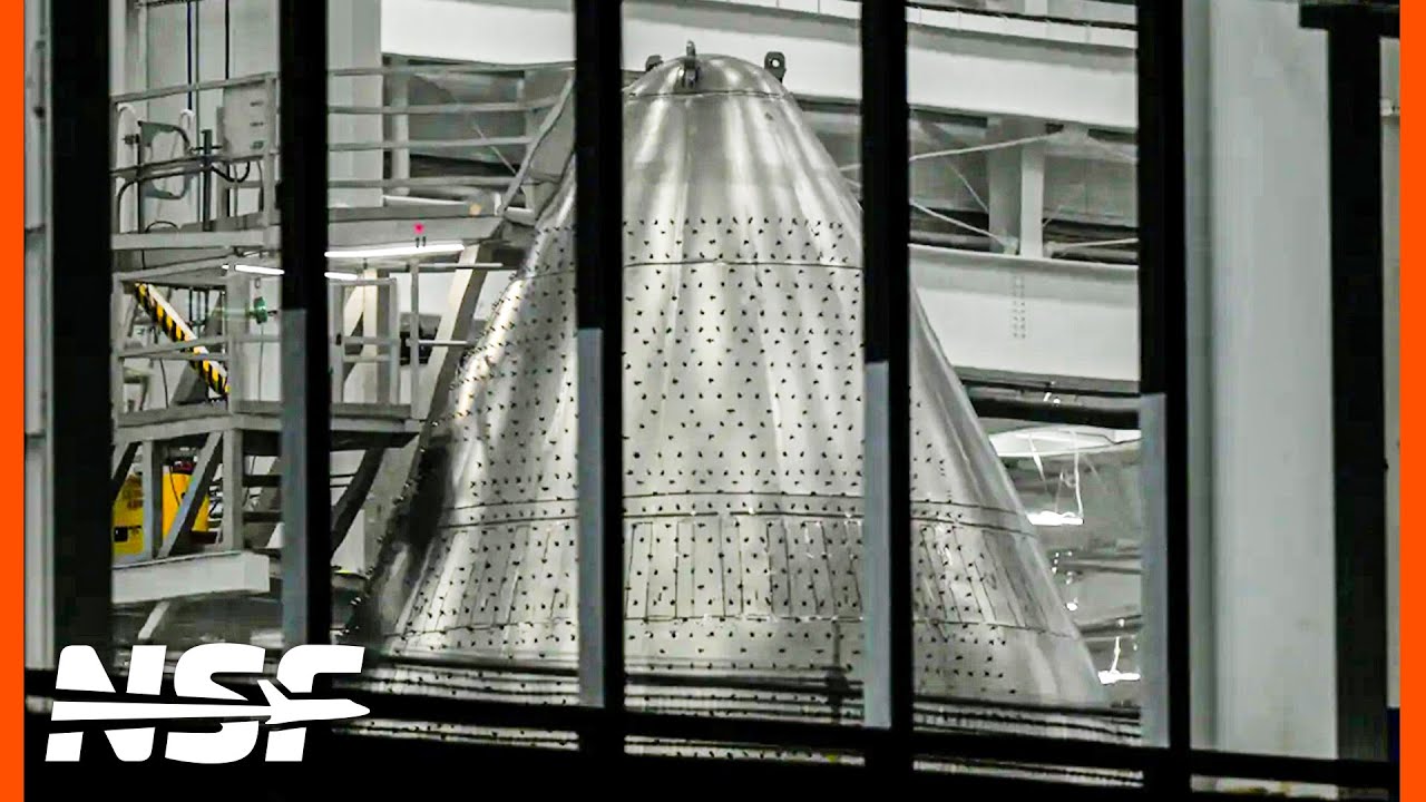 Starship Version 2 Nosecones Spotted | SpaceX Boca Chica - YouTube