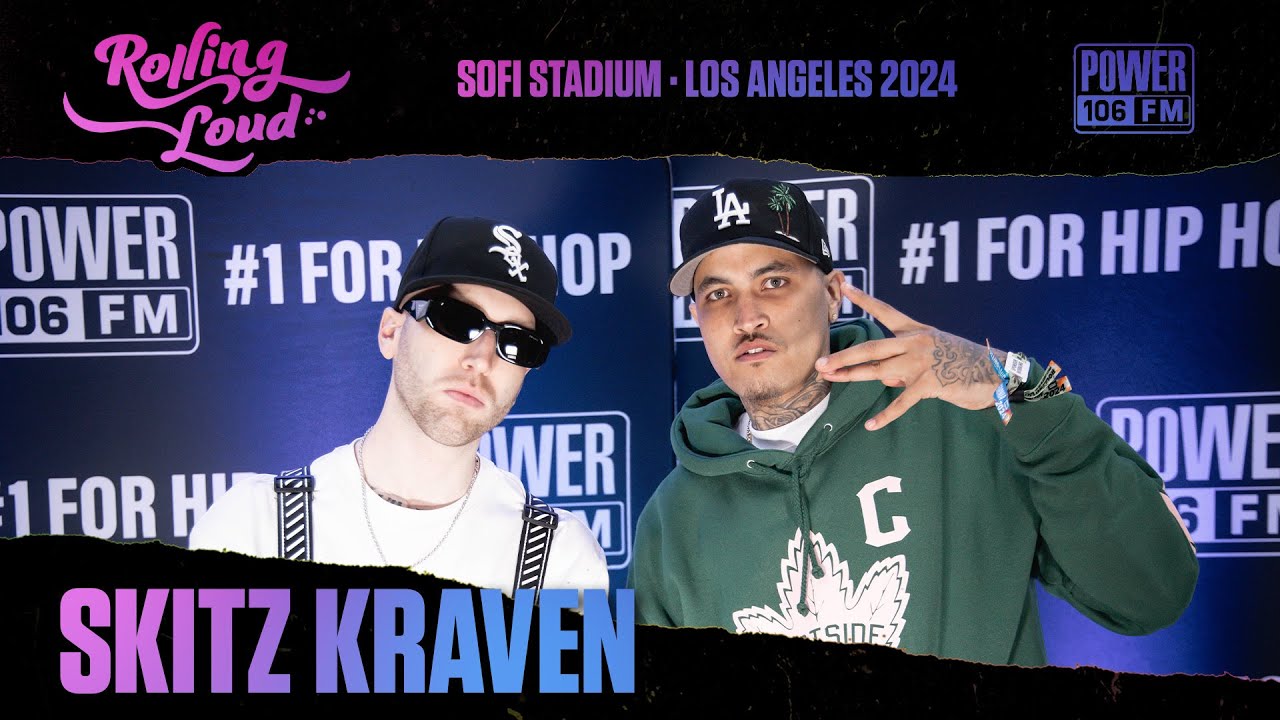 sKitz Kraven Backstage Interview At Rolling Loud With Power 106 & DJ ...