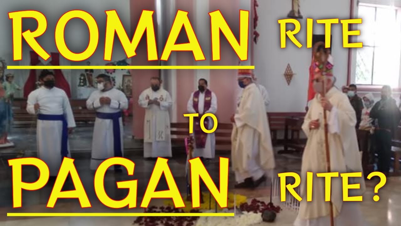 Vatican Approves New Paga...Mayan Rite of Mass in Mexico - YouTube