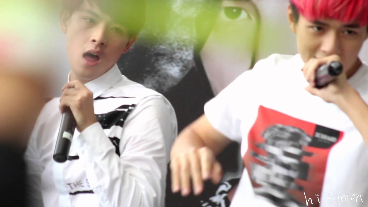 【Hi Simon】150613 SpeXial 新加坡見面會-Break it down 11.11(晨翔fancam) - YouTube