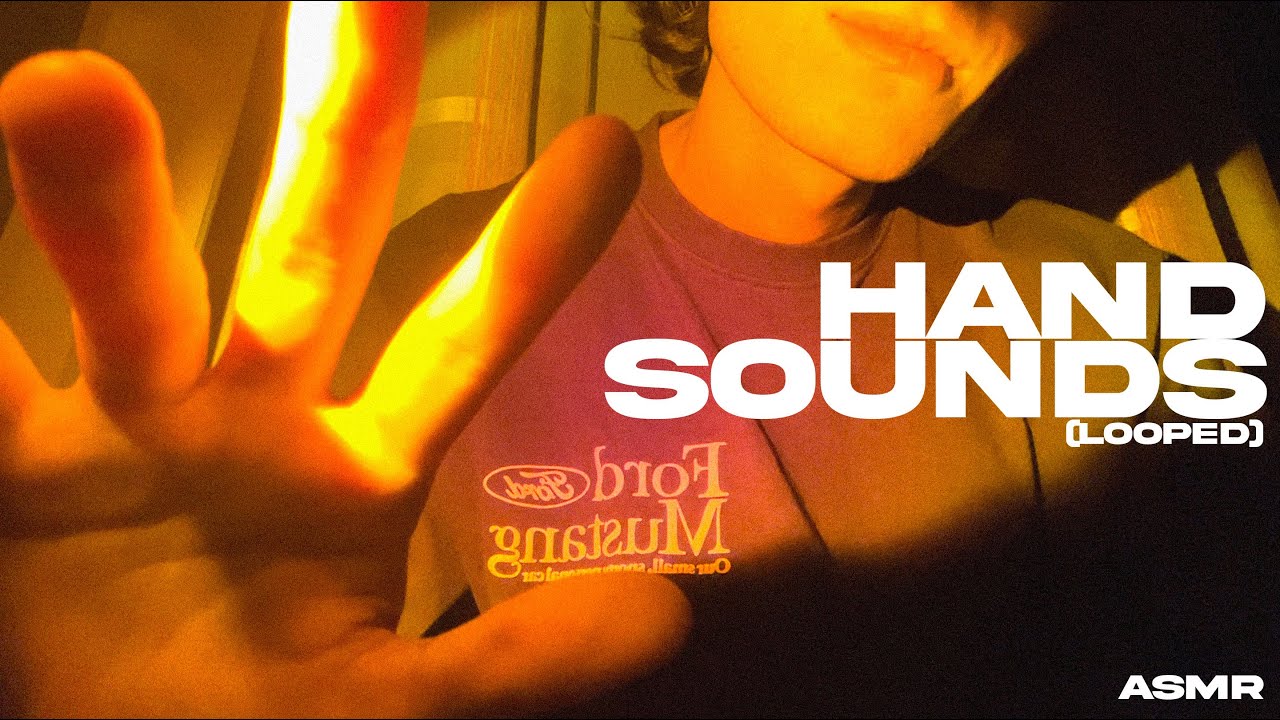 asmr | fast hand sounds & movements + visuals (looped) - YouTube