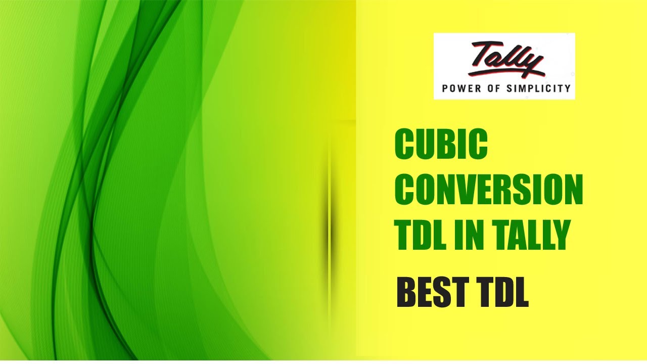 HCC0032|CUBIC CONVERSION FOR TALLY|CALL:7686096860,9942542525|TALLY ...