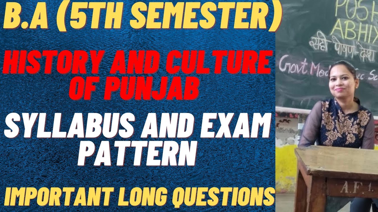 Syllabus and exam pattern||Hcp (B.A 5th semester)||Important long ...