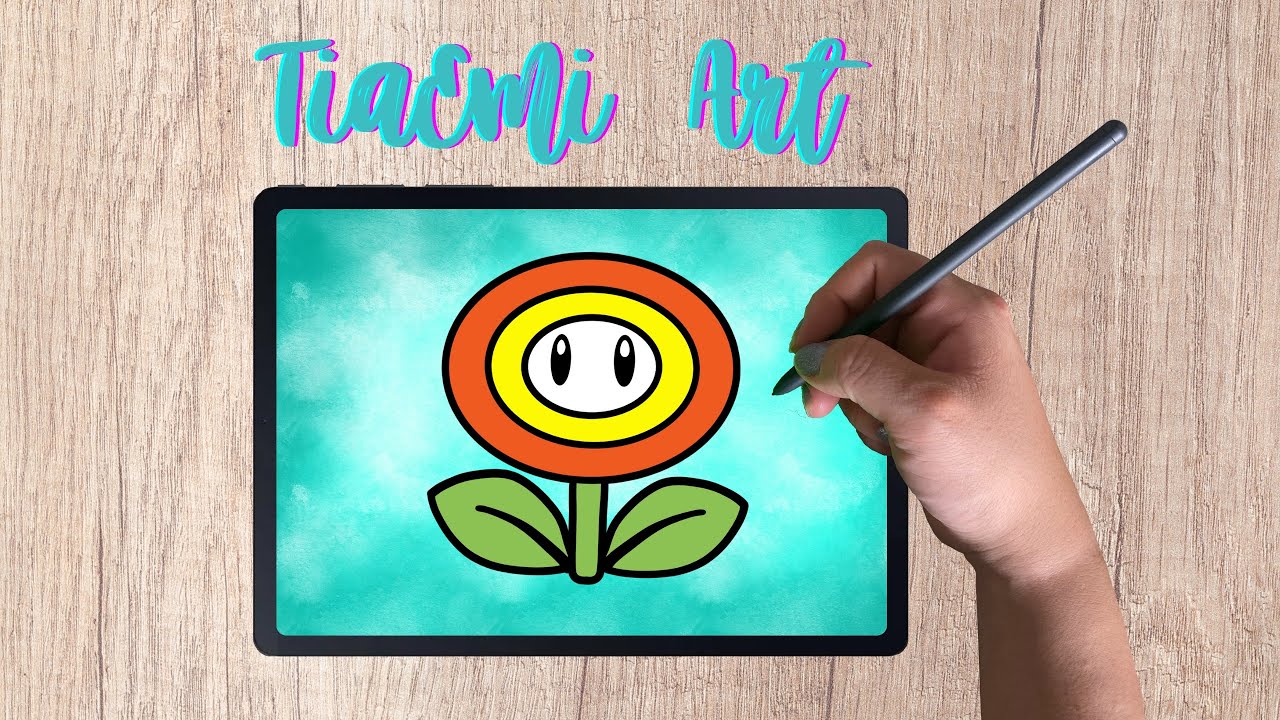 HOW TO DRAW MARIO'S FLOWER | MARIO WORLD - YouTube