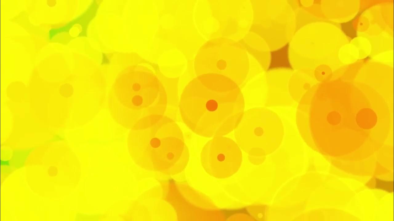 Yellow particles HD animated background #50 - YouTube
