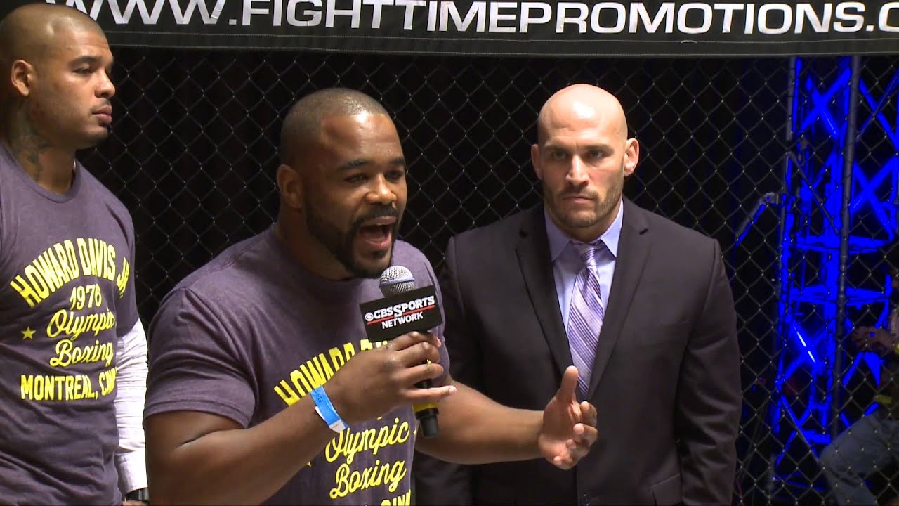 Rashad Evans supporting Fight Time Promotions - YouTube