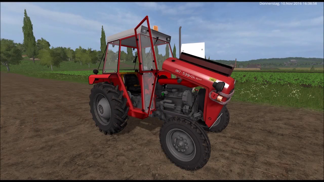 Mod Vorstellung Farming Simulator Ls17: IMT 539 Deluxe V 1 - YouTube