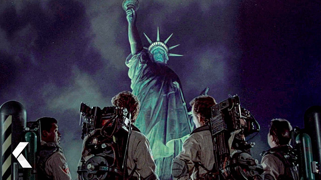 The Statue of Liberty Walks Scene - Ghostbusters 2 (1989) - YouTube