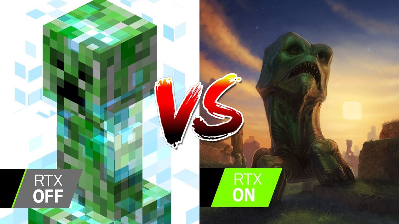 IN REAL LIFE | MINECRAFT CHAPTER 1 || RTX ON VS RTX OFF ||| #inreallife ...