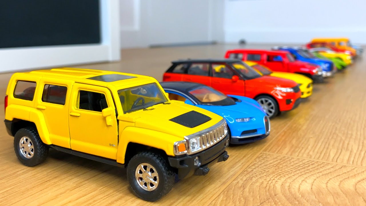 Push Cars forward, Cars go to my hands Cars. Diecast Model Cars Driven ...