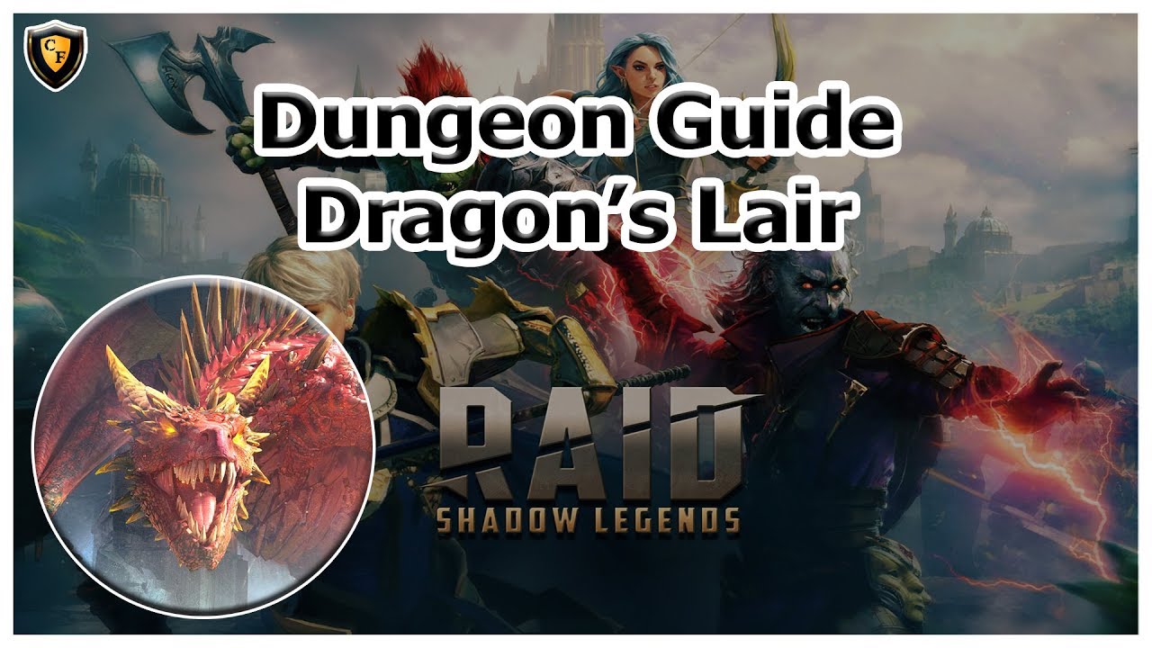 RAID Shadow Legends - Dragon's Lair - Dungeon Guide - YouTube
