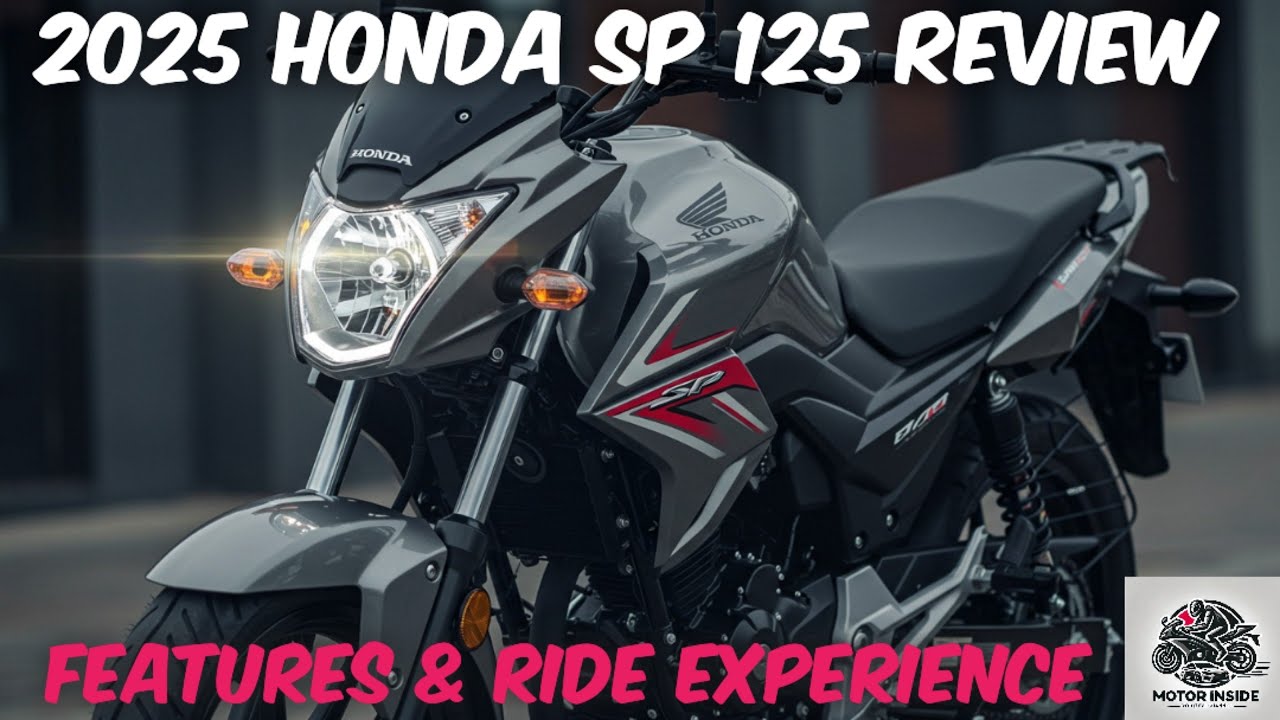 Honda SP 125 (2025) | Full Review, Features & Ride Experience - YouTube