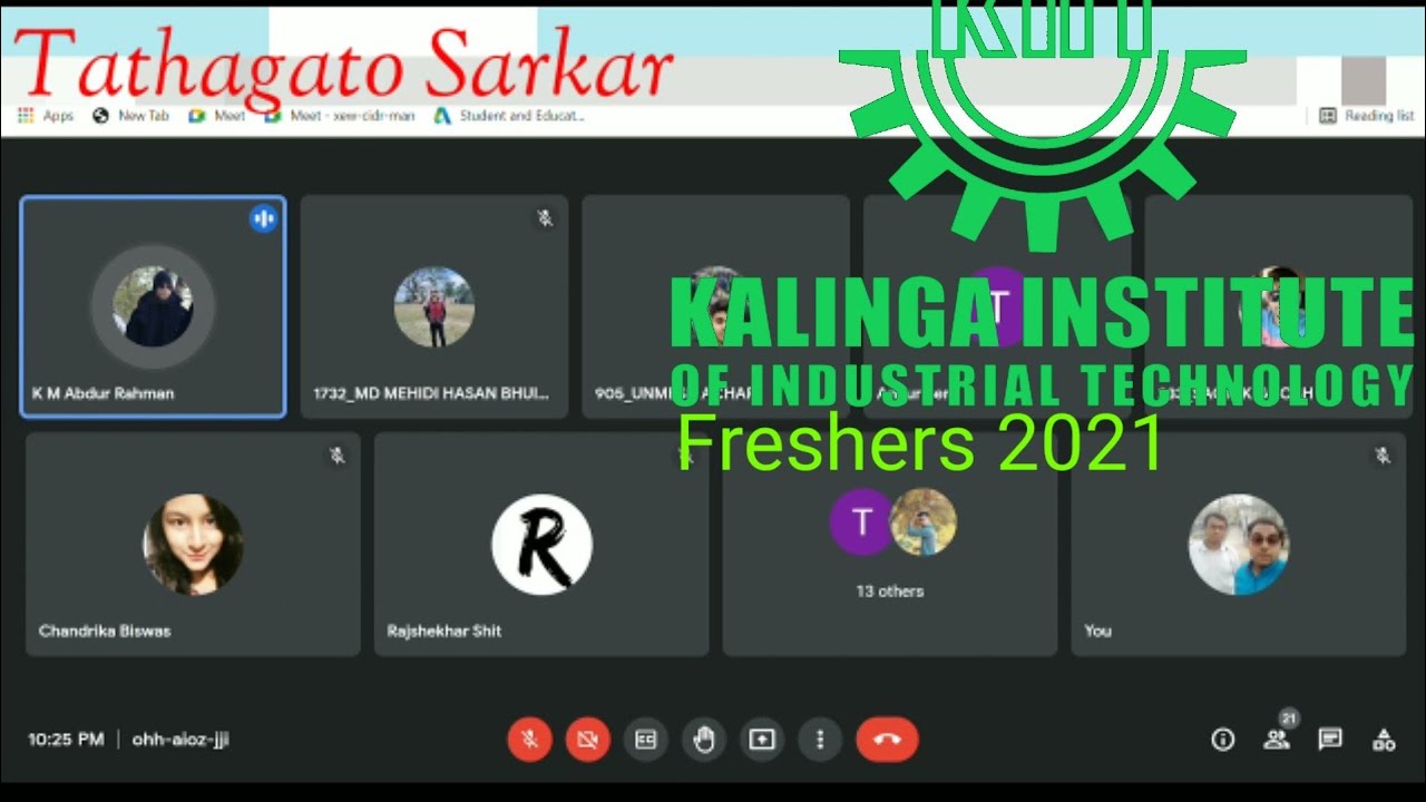 KIIT Freshers 2021 Bengali version Unofficials - YouTube