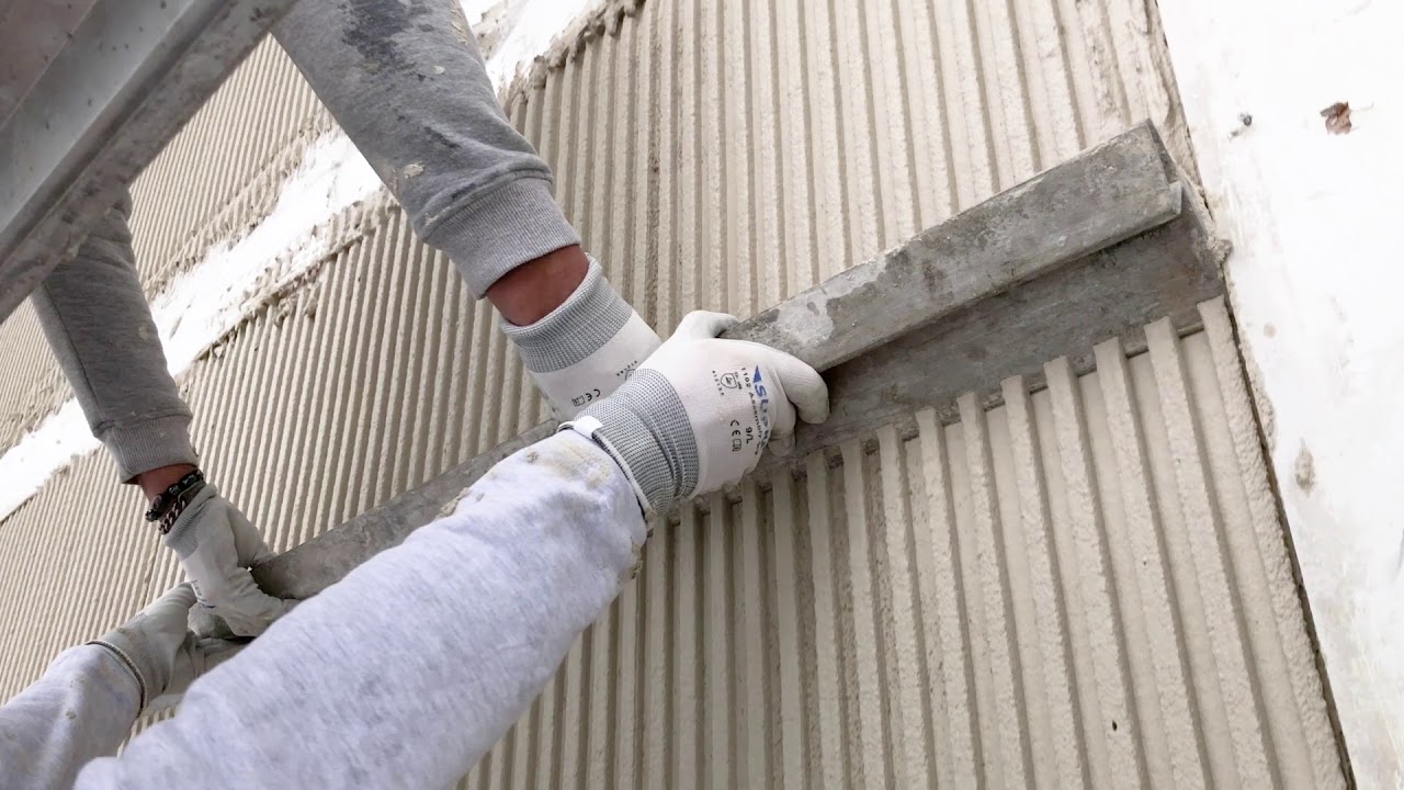 Kammzugputz - YouTube