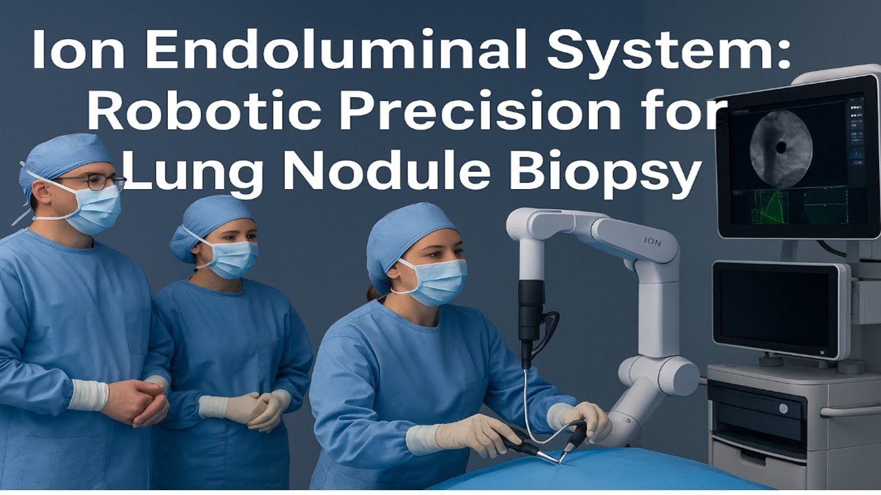 Ion Endoluminal System: Robotic Precision for Lung Nodule Biopsy - YouTube