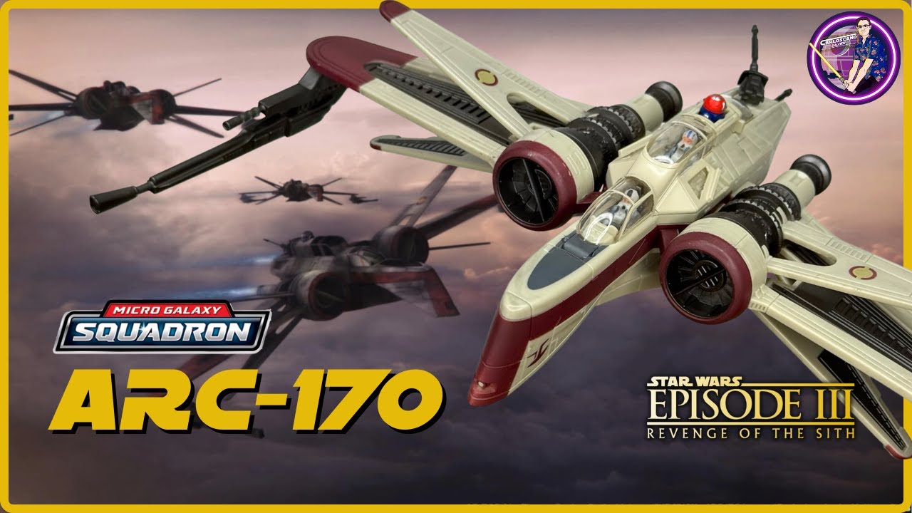 🚀ARC-170 STARFIGHTER de Micro Galaxy Squadron | Mi nave favorita de la ...