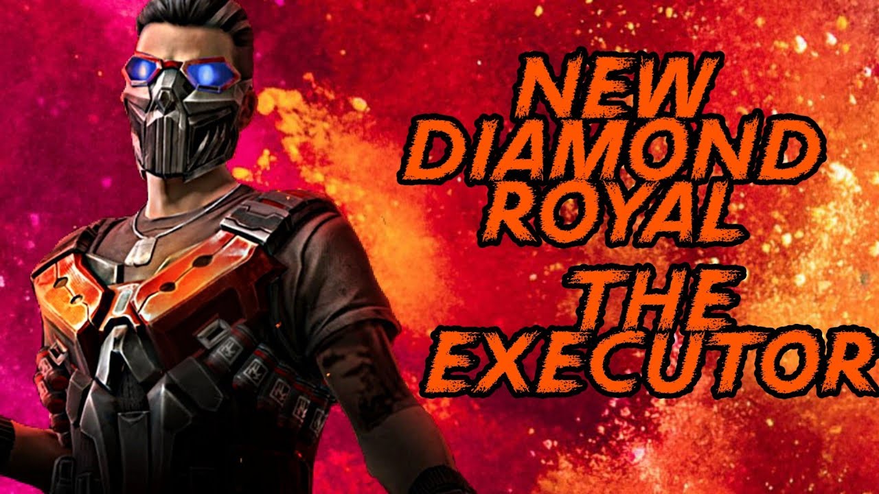 New Diamond Royal - THE EXECUTOR Bundle - Free Fire...😎 - YouTube