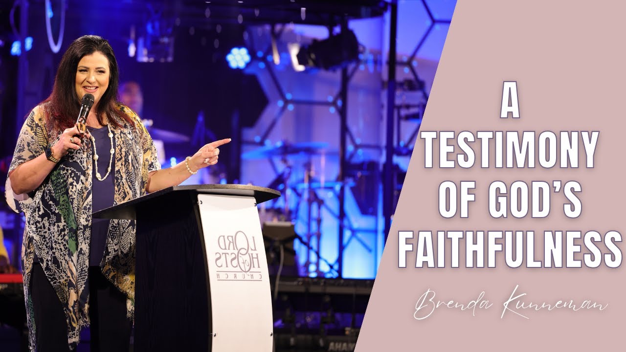 A testimony of God's faithfulness | Brenda Kunneman - YouTube