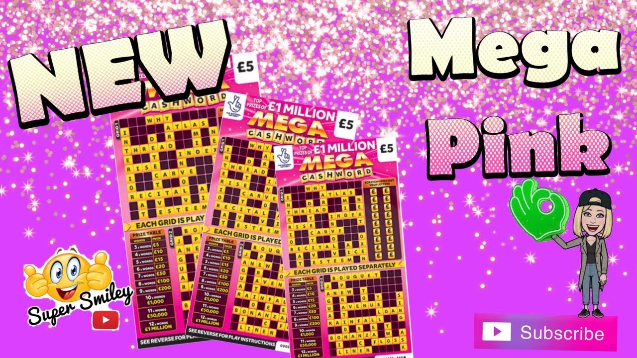 💖💖 New Mega Cashword Pink Scratch Cards 💖💖 - YouTube