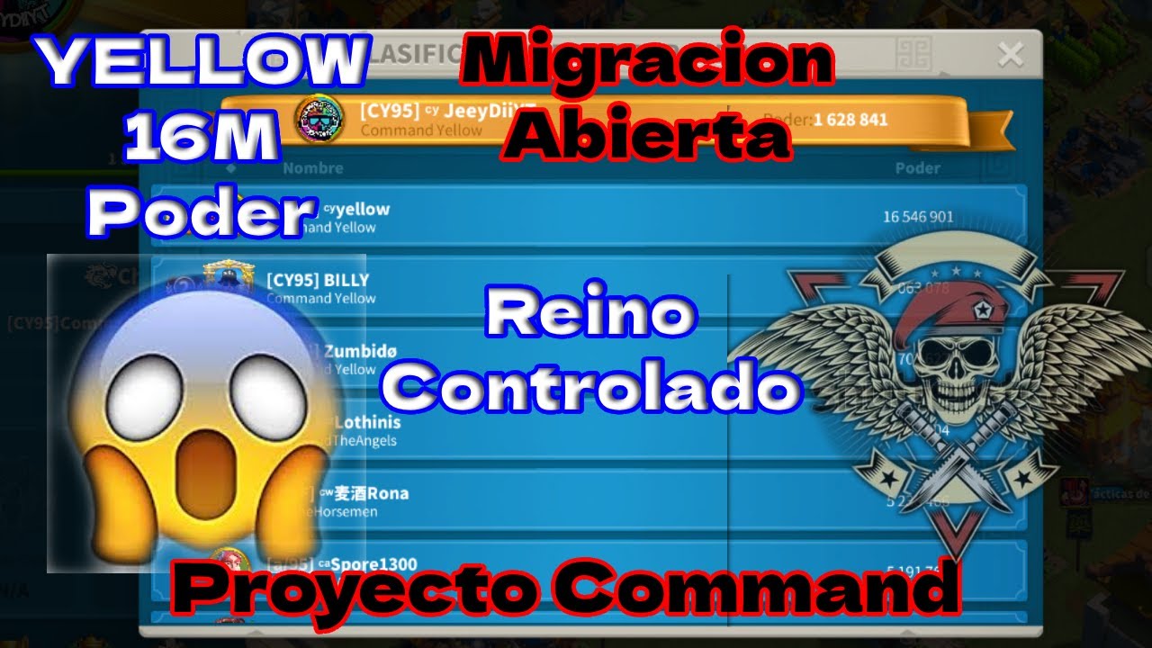 DIA 10 PROYECTO COMMAND - YELLOW +16M PODER - REINO EN CONTROL - 3495 ...