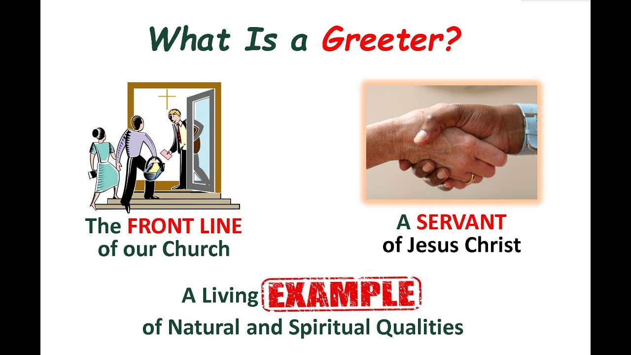 What Is a Greeter - YouTube