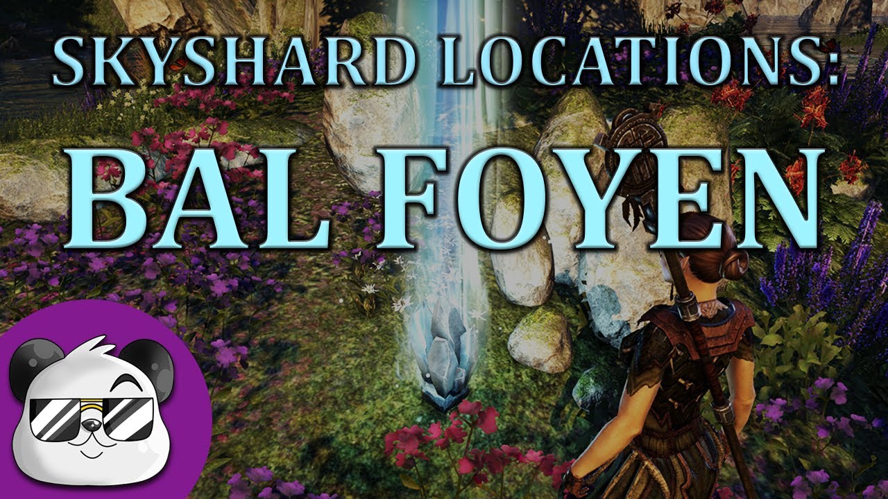 ESO Skyshards Locations - Bal Foyen (2021) - YouTube