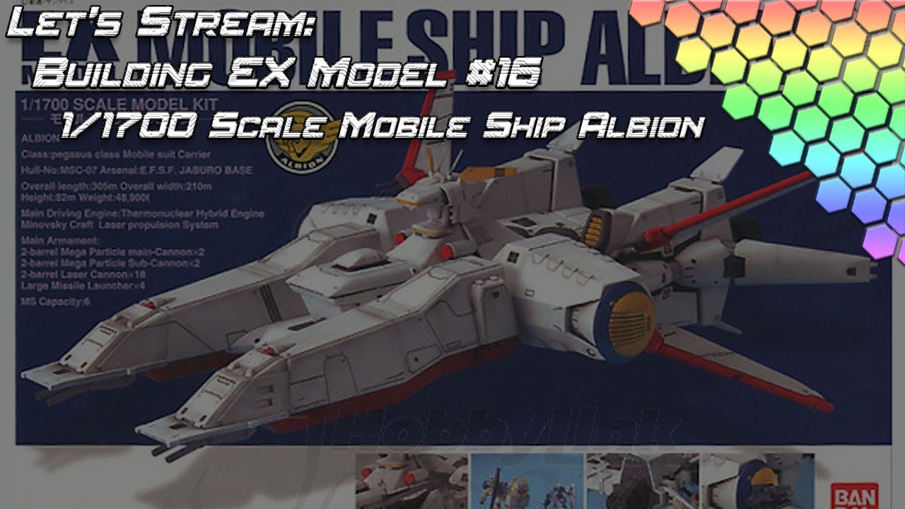 Building the 1/1700 EX Model 16 Albion Kit - YouTube