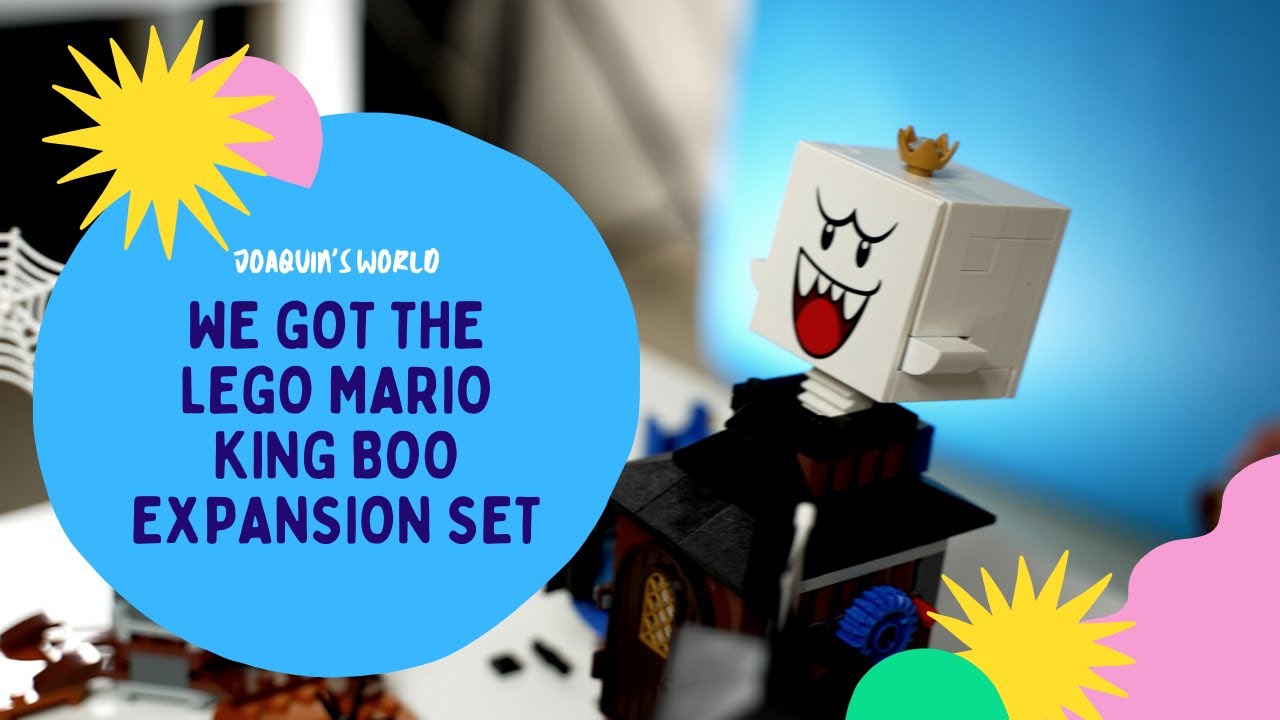 Making the King Boo Lego Mario Set! - YouTube