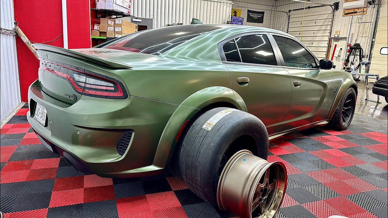 Buying DRAG RADIALS for the HELLCAT REDEYE - YouTube