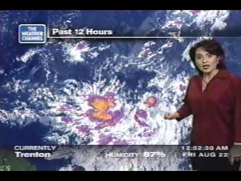 Weather Channel clips, part 1 Friday August 22 2003 - Tropical ...