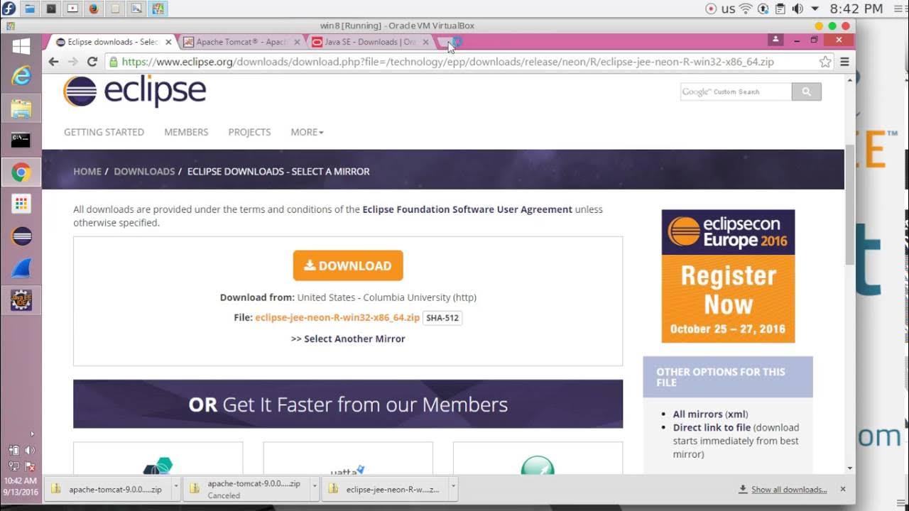 11 JAVA EE Servlets Windows Eclipse IDE &Apache Tomcat - YouTube