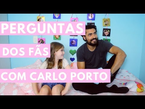 RESPONDENDO PERGUNTAS DOS FÃS COM CARLO PORTO 😜