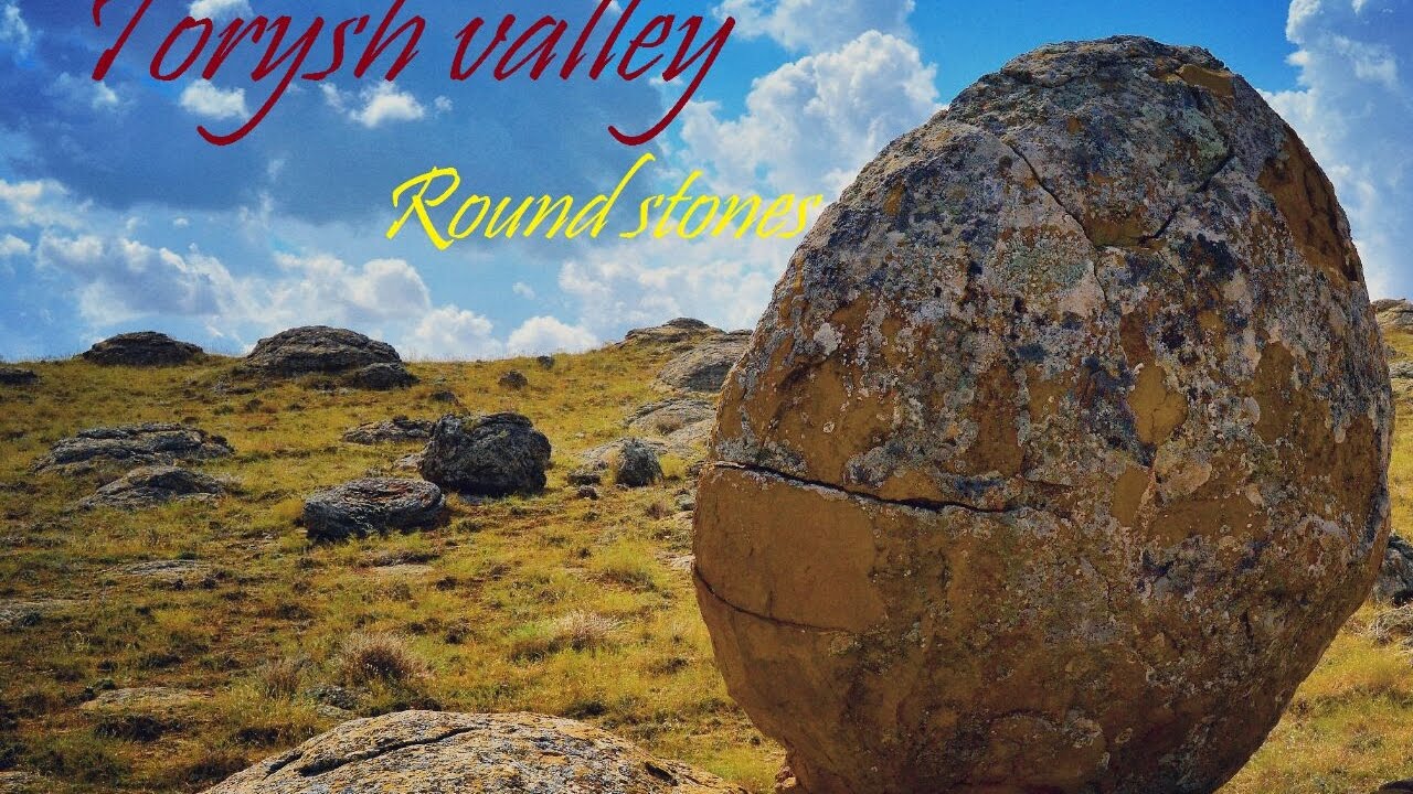 Torysh valley. Round stones. Mangystau region (Торыш. Долина каменных ...