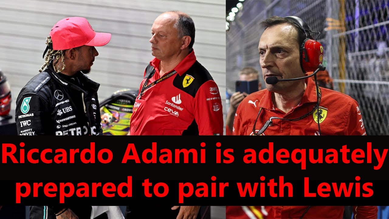 Ferrari: why Fred Vasseur wants Riccardo Adami to be Lewis Hamilton's ...