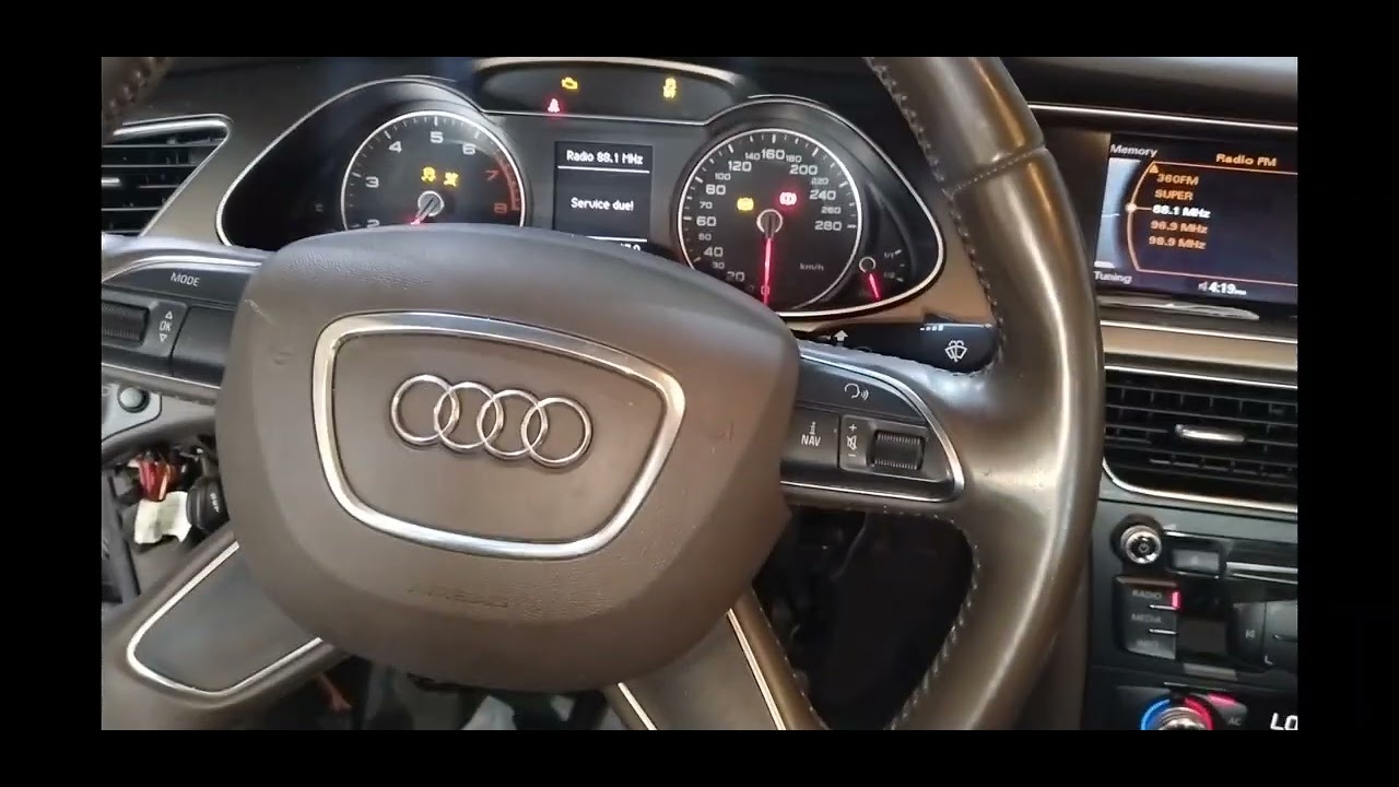 Audi A4 00526 brack switch signal implausible signal very easy fix ...