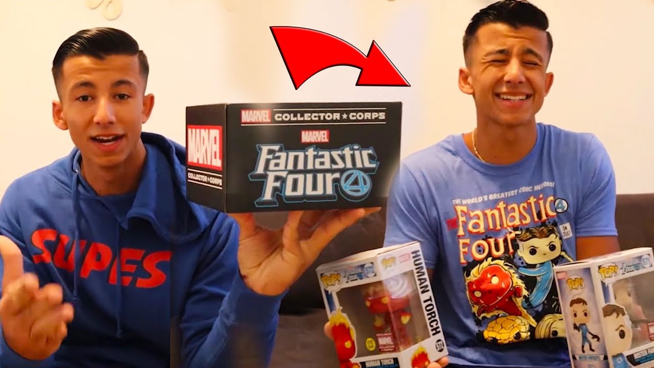 Fantastic Four Mystery Box Unboxing - YouTube