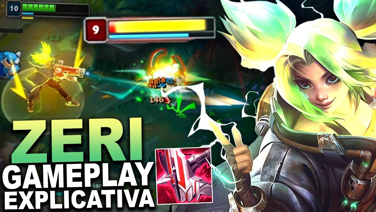 ZERI PRIMEIRA GAMEPLAY ELA TEM VELOCIDADE INFINITA | ZERI GAMEPLAY ...