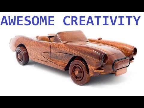 Making Wooden Ferrari Car - YouTube