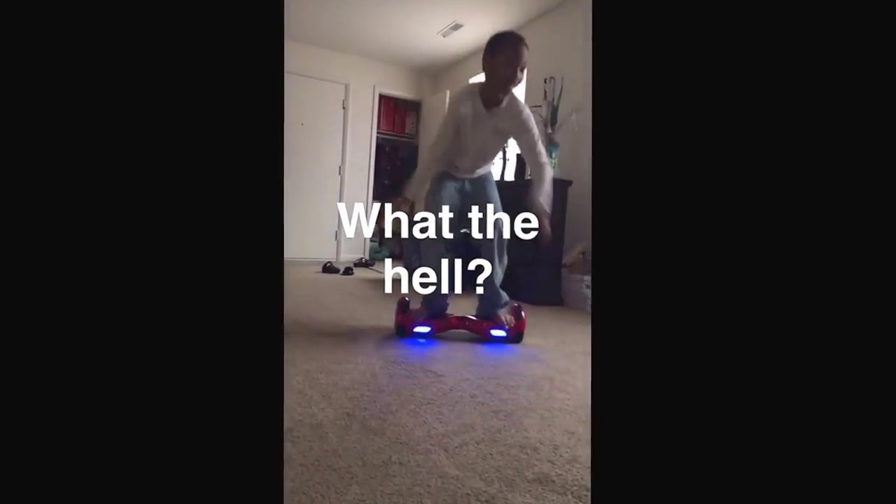 Duckman dancing on hoverboard - YouTube