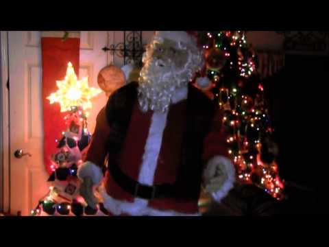 Santa Claus/animated singing and dancing - YouTube