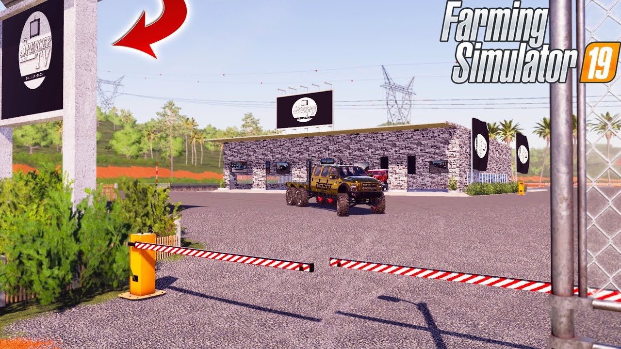 OPENING A NEW SHOP | REPO BUIS | FARMING SIMULATOR 2019 | REPO MAN ...