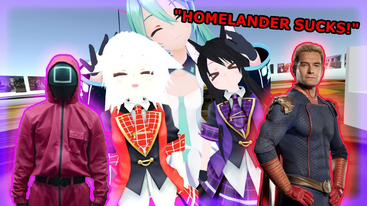 HOMELANDER VS VRCHAT! - YouTube